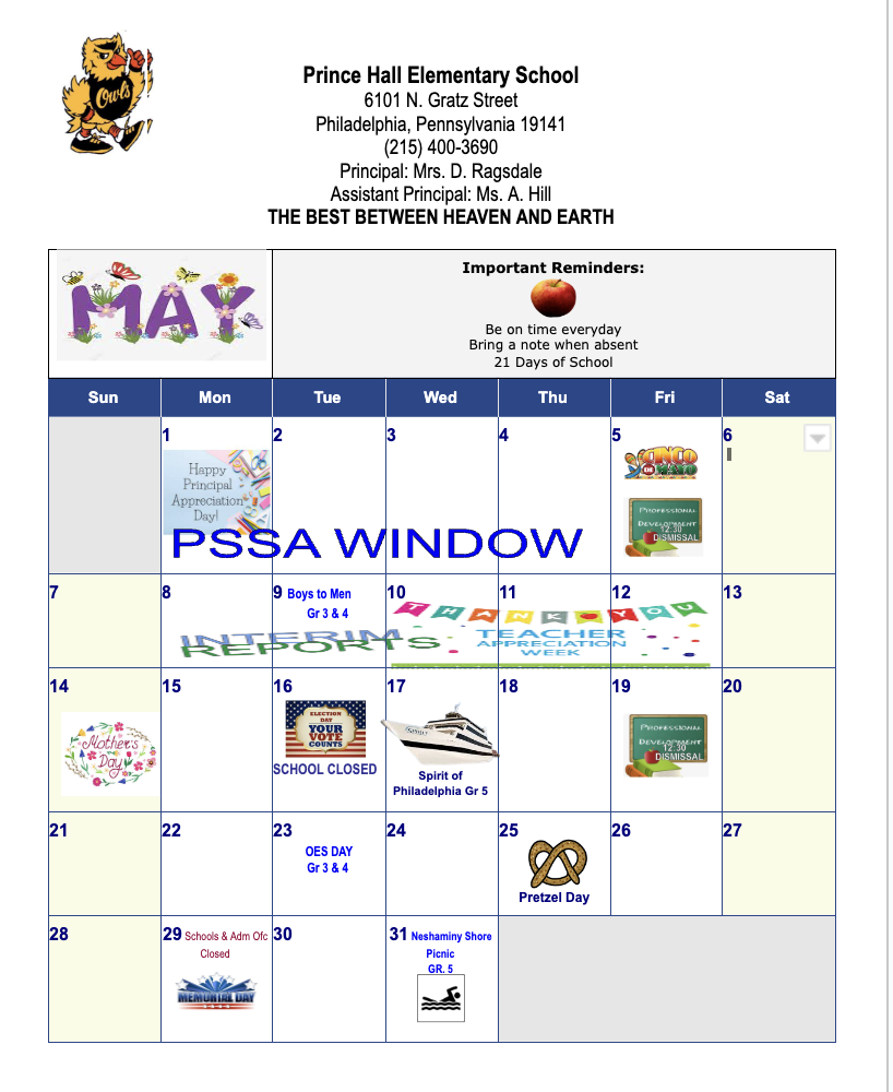 Prince Hall School – The School District of Philadelphia