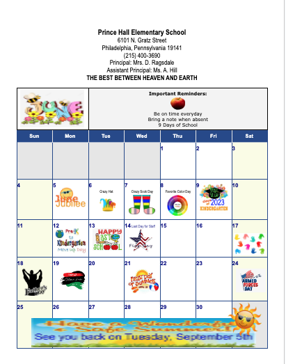 Prince Hall School – The School District of Philadelphia